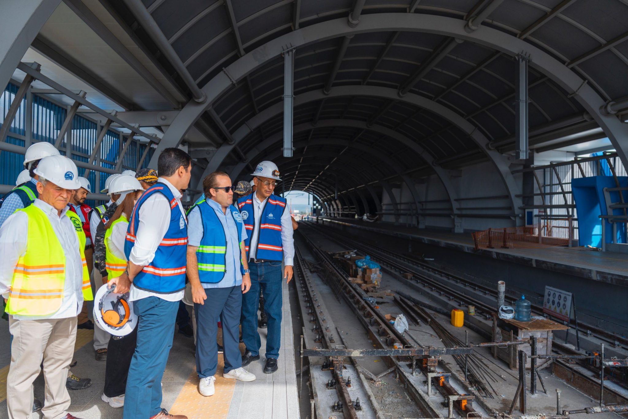 Avance en la construcción de la extensión de la Línea 2C del Metro de ...